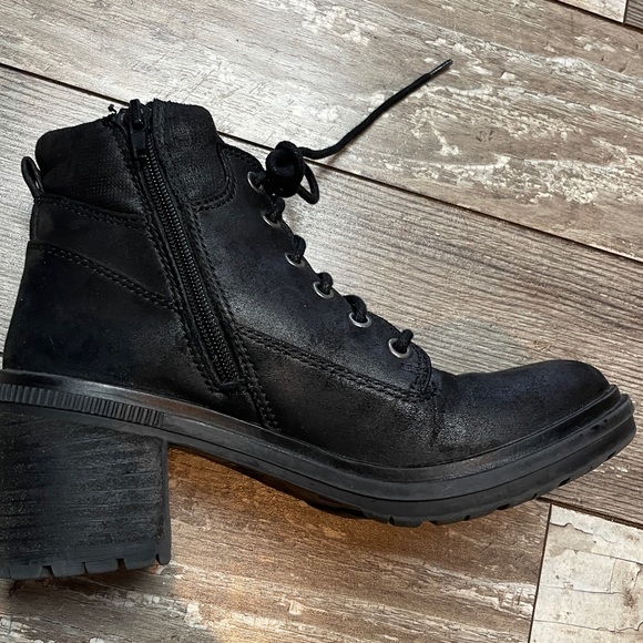 Crown Vintage | Shoes | Crown Vintage Charley Black Combat Boots | Poshmark